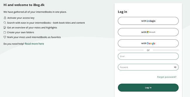 Need help? | IBOG.DK